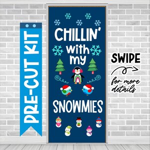 Christmas Bulletin Board Kit | Precut Holiday School Decor | Bulletin ...
