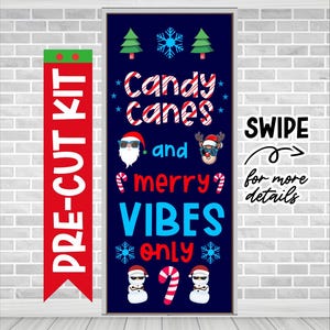 Christmas Bulletin Board Kit | Precut Holiday School Decor | Bulletin ...