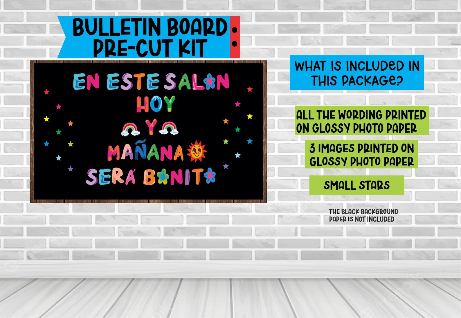 MAÑANA SERA BONITO Spanish Bulletin Board Decoration - Etsy