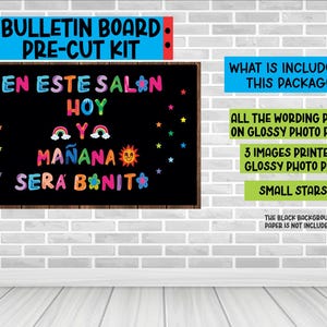 MAÑANA SERA BONITO Spanish Bulletin Board Spanish Bulletin Board ...