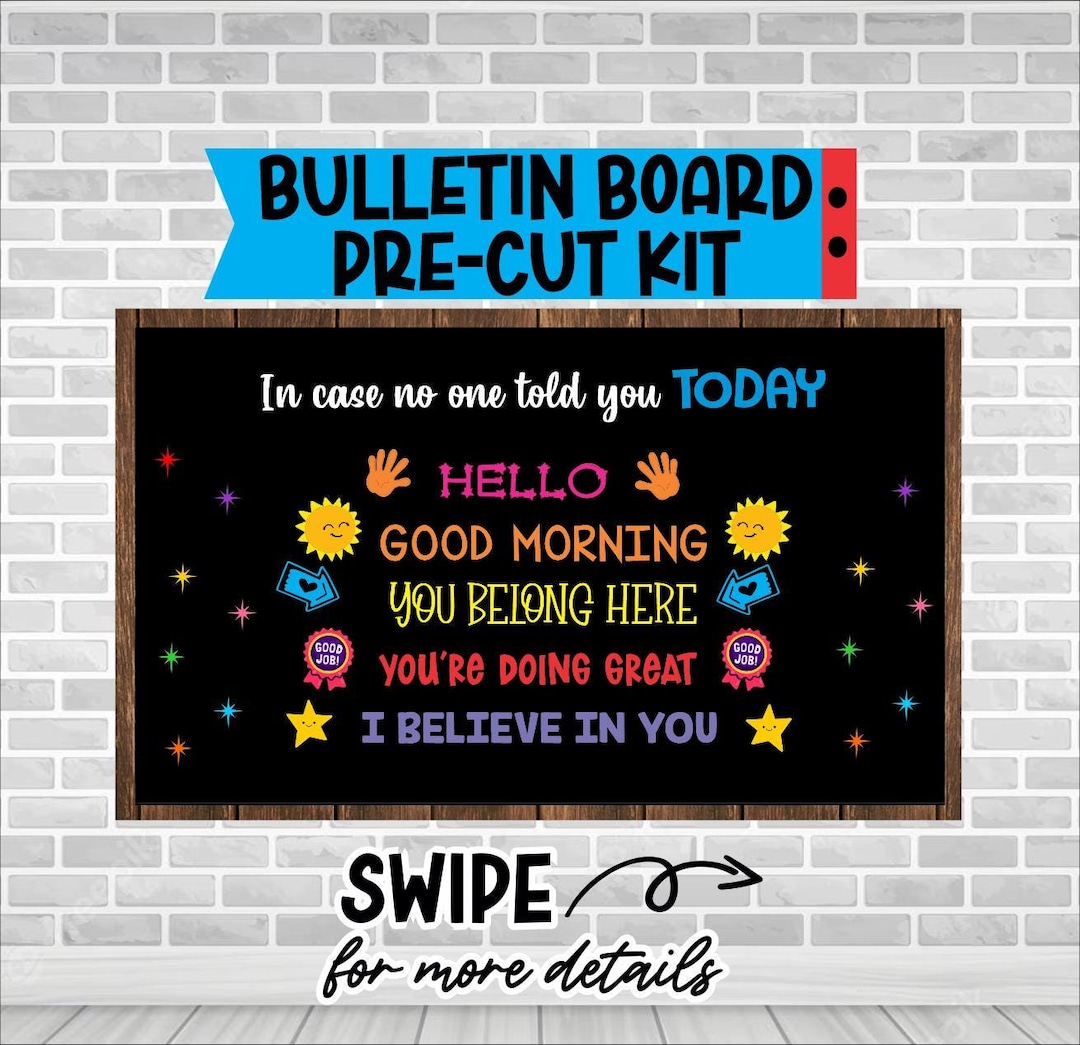 Classroom Bulletin Board Kit: Teacher Decoration, School Letters - Etsy