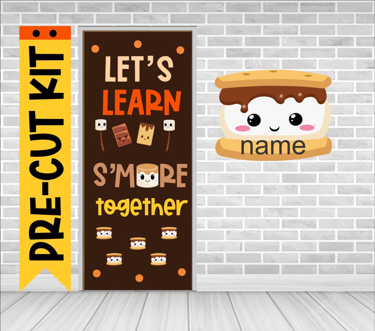 Fall Bulletin Board Precut Kit | Precut Autumn Classroom Door Decor Set ...