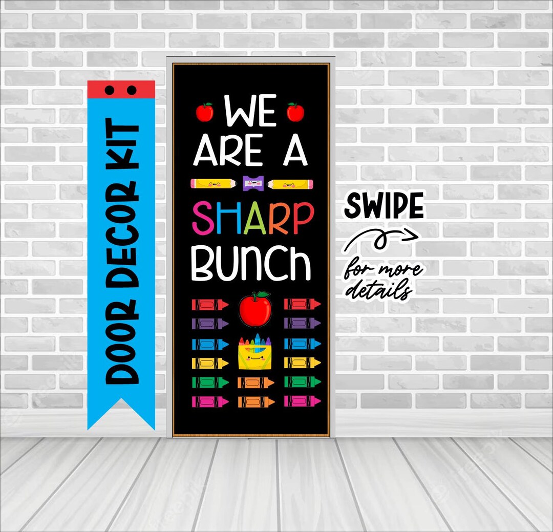 SHARP BUNCH School Door Kit Decoration Classroom Door Decoration Door ...