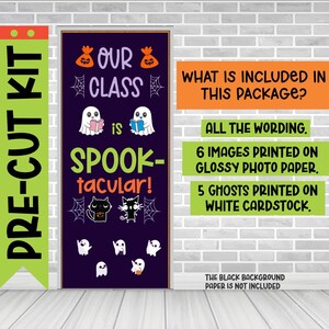 Halloween Pre-cut Bulletin Board Decoration: Spooktacular Classroom ...
