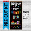 BELIEVE IN YOURSELF Bulletin Board Kit Letters Classroom Decoration ...