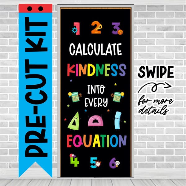 Math Door Decor - Etsy