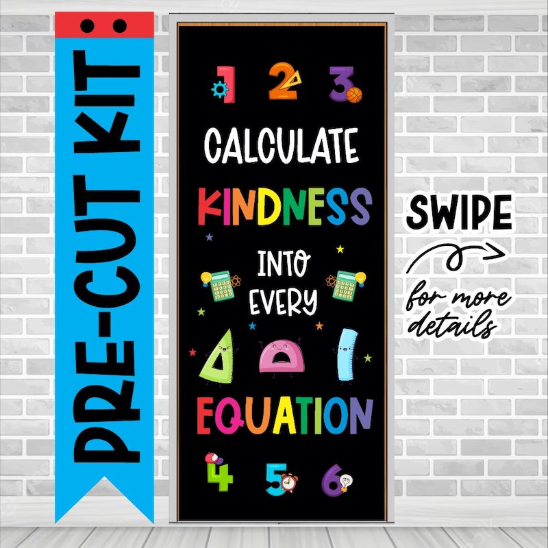 Math Door Decor - Etsy