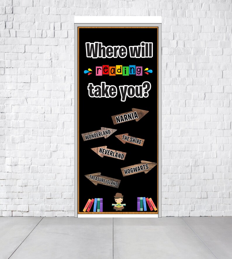 READING Bulletin Board Letters Classroom Decoration Teacher - Etsy