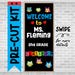 Welcome School Door Decoration Kit: Classroom Bulletin Board Letters - Etsy