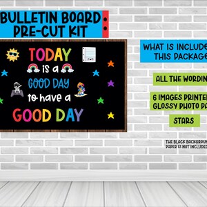 TODAY IS A Good Day Bulletin Board Kit, School Bulletin Board Kit ...