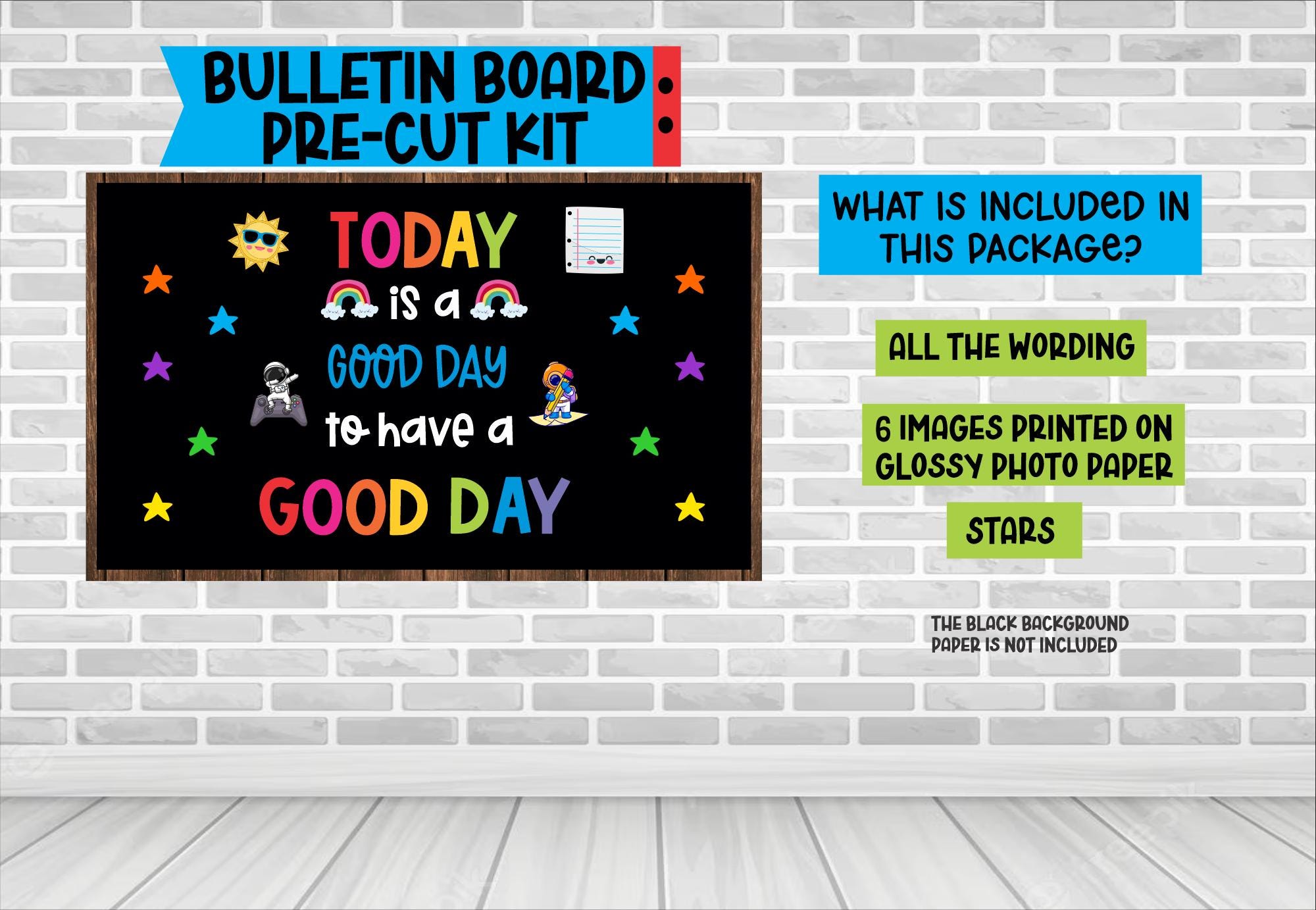 TODAY IS A Good Day Bulletin Board Kit, School Bulletin Board Kit ...