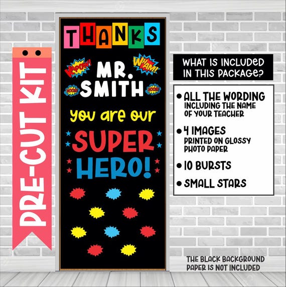 Superhero Classroom Door MCSD Superintendent Vance Varner On X: "The