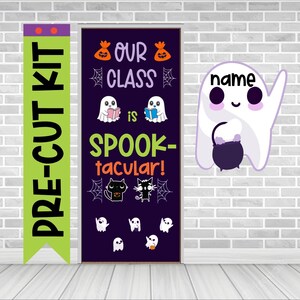 Halloween Pre-cut Bulletin Board Decoration: Spooktacular Classroom ...