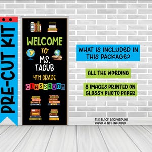 WELCOME READING ELA School Door Kit, Bulletin Board Letters, Reading ...