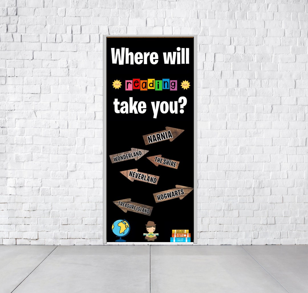 READING Bulletin Board Letters Classroom Decoration Teacher - Etsy