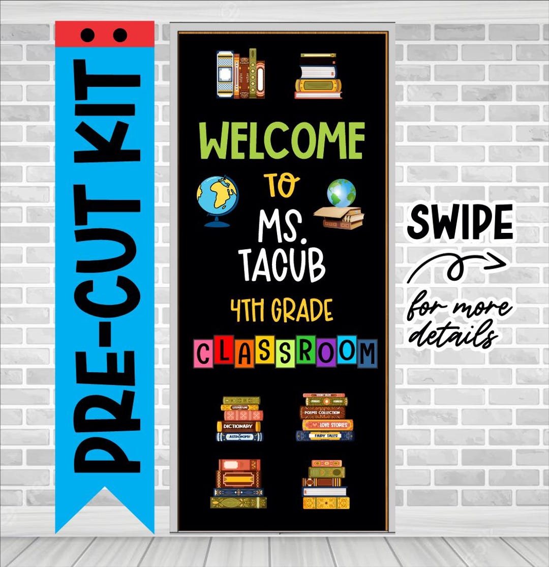 WELCOME READING ELA School Door Kit, Bulletin Board Letters, Reading ...