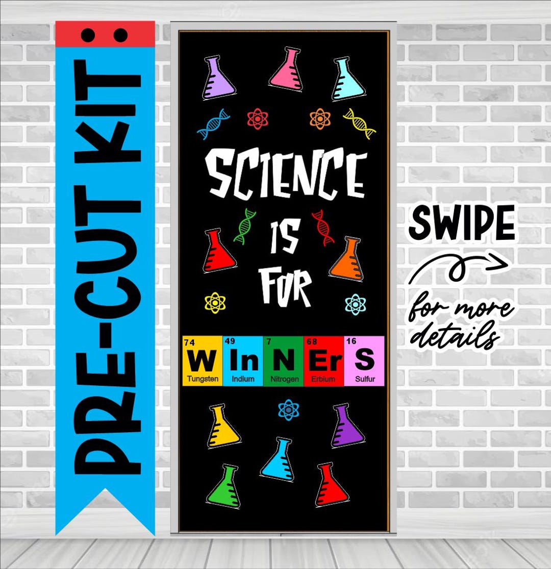 SCIENCE School Door Decoration Kit Teacher Appreciation Classroom ...