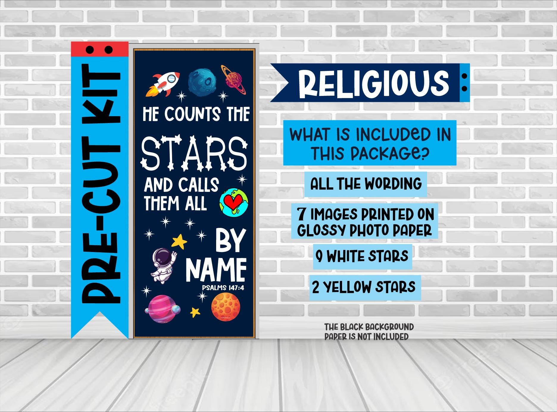 Religious Precut Door Decor | Christian Bulletin Boards | Catholic ...