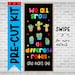 BELIEVE IN YOURSELF Bulletin Board Kit Letters Classroom Decoration ...