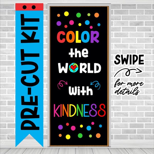 Halloween Classroom Door - Etsy