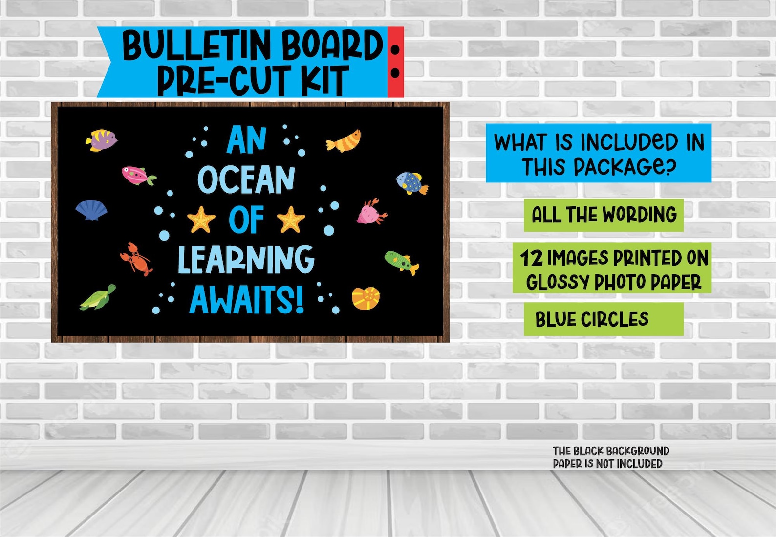 Ocean Learning Bulletin Board Kit: School Door Decoration - Etsy