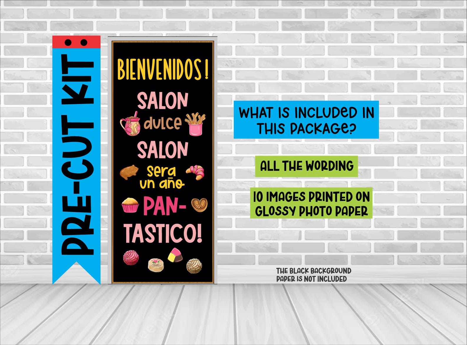 Pan Dulce Pantastico Classroom Door Decoration Kit - Etsy