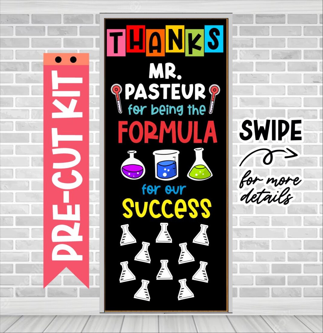 Science Teacher Appreciation Door Decoration: Formula for Success ...
