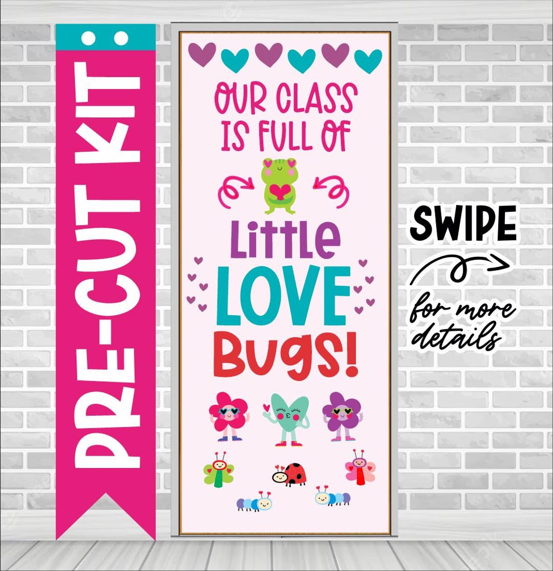 Valentine's Bulletin Board Kit | February Classroom Door Decor | Pre ...