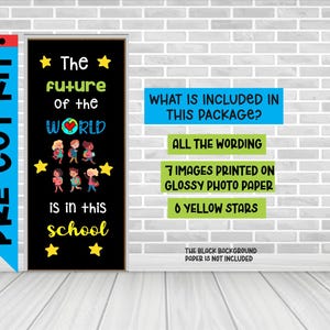 THE FUTURE Bulletin Board Bulletin Board Decoration Bulletin Board Kit ...