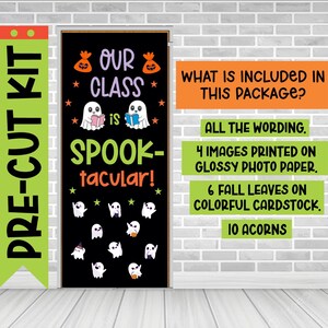SPOOKTACULAR CLASS Halloween Pre-cut School Decoration, October ...