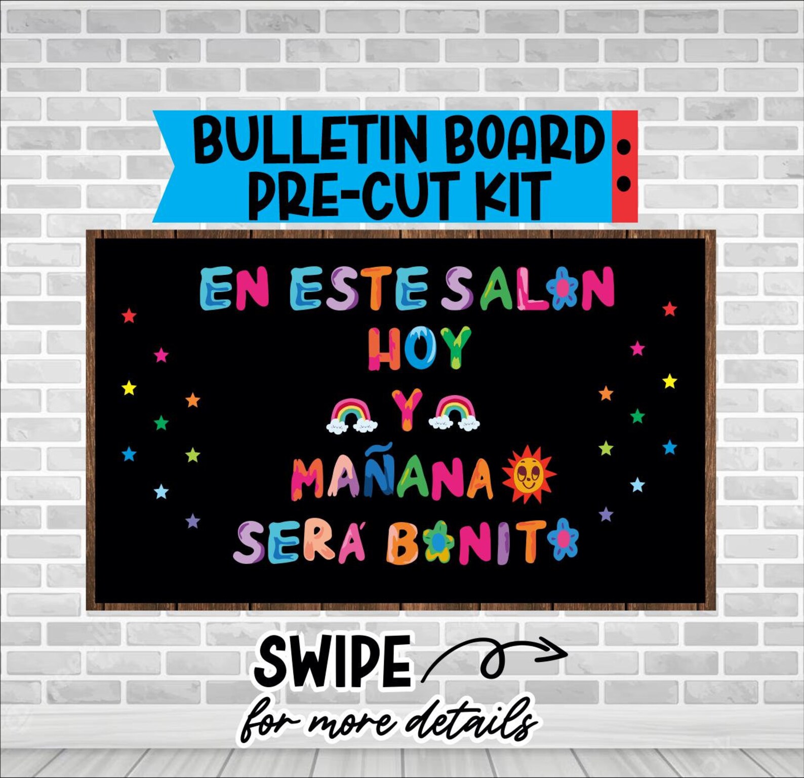 MAÑANA SERA BONITO Spanish Bulletin Board Decoration - Etsy