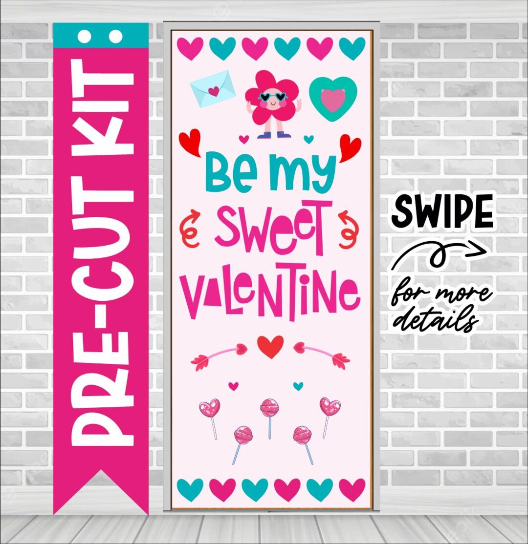 Valentine's Bulletin Board Kit | February Classroom Door Decor | Pre ...