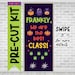 Halloween Classroom Door Decoration: Pre-cut Bulletin Board Kit - Etsy