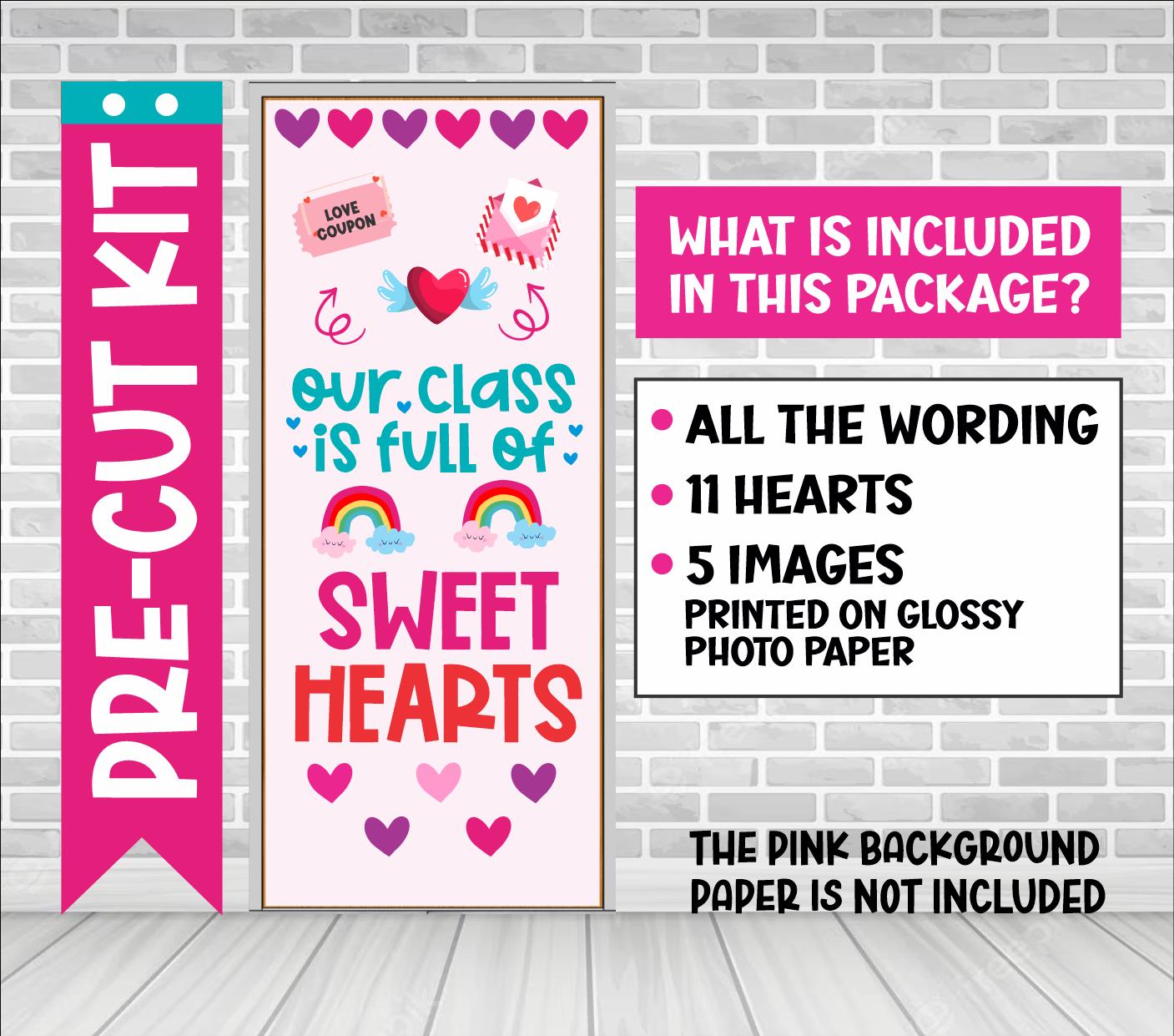 Valentine's Bulletin Board Kit | February Classroom Door Decor | Pre ...