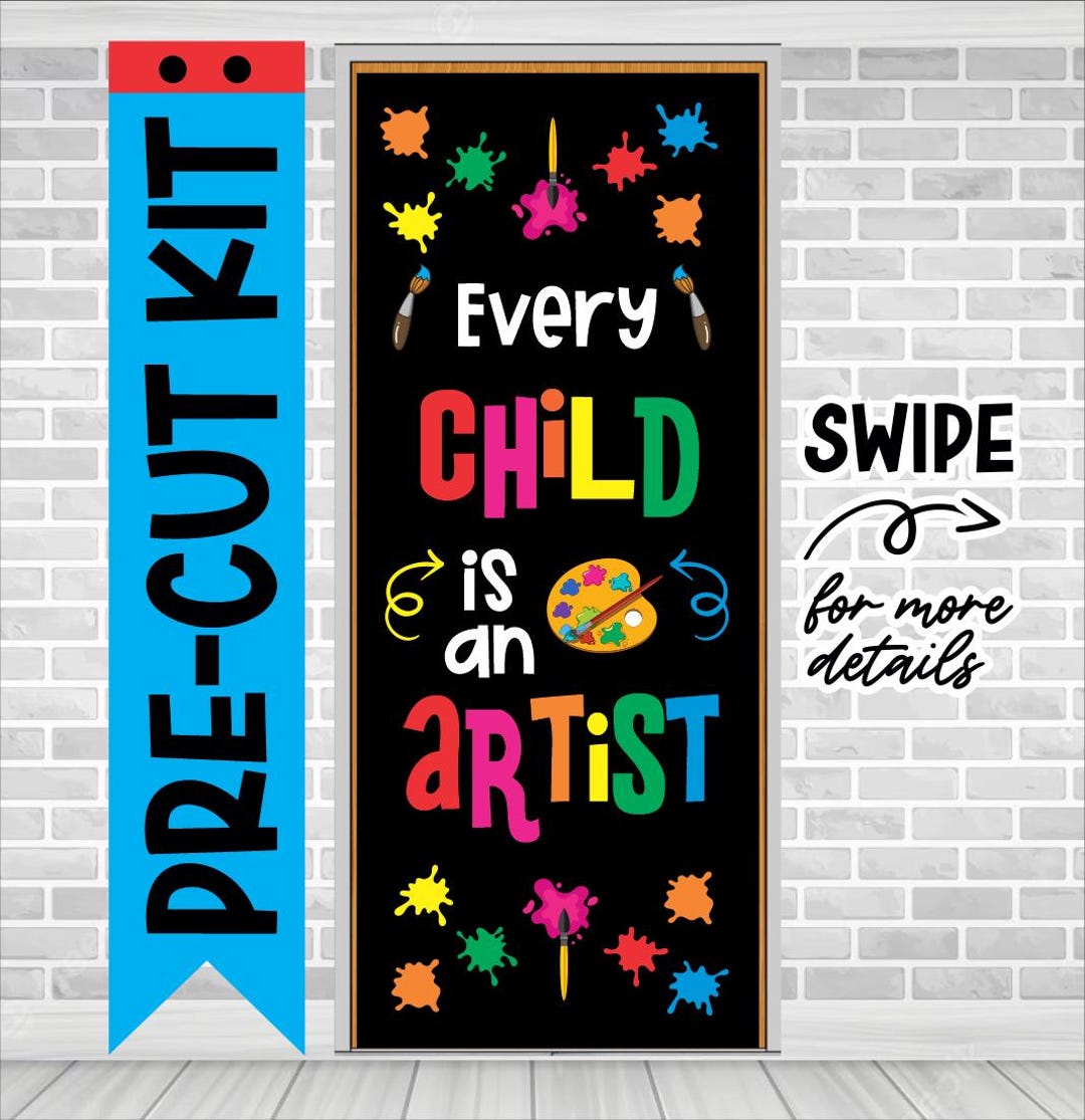 EVERY CHILD is an ARTIST Bulletin Board Kit Classroom Decoration ...