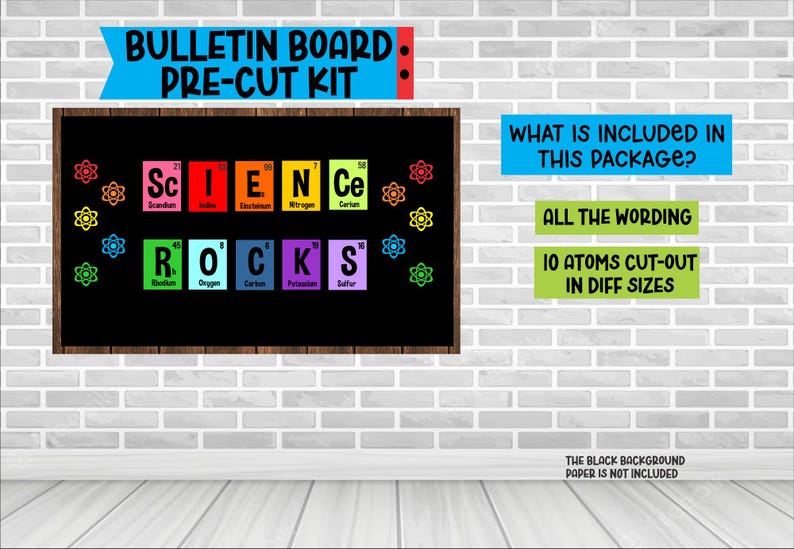 Science Rocks Bulletin Board Kit: Classroom Decoration - Etsy