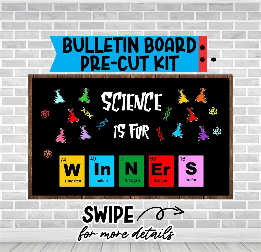 Science Winners Bulletin Board Kit: Classroom Door Decoration - Etsy