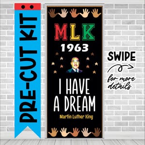 Martin Luther King School Door Decoration Kit, MLK Door Decor Kit, MLK ...