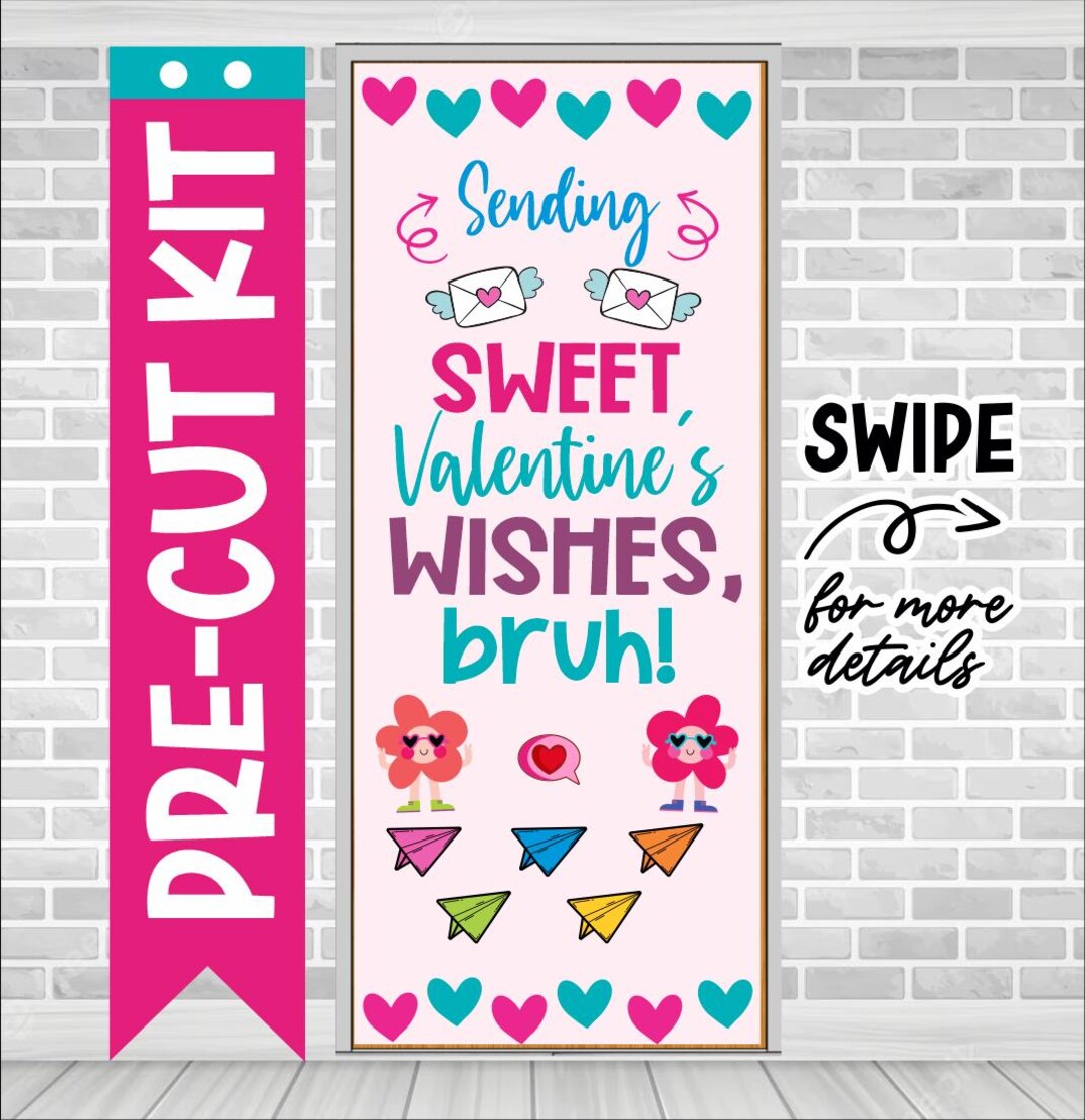 Valentine's Bulletin Board Kit | February Classroom Door Decor | Pre ...