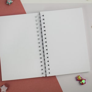 Large Spy Kid Sketchbook for Drawing Pastel Pink Blue Kawaii Anime Cute ...