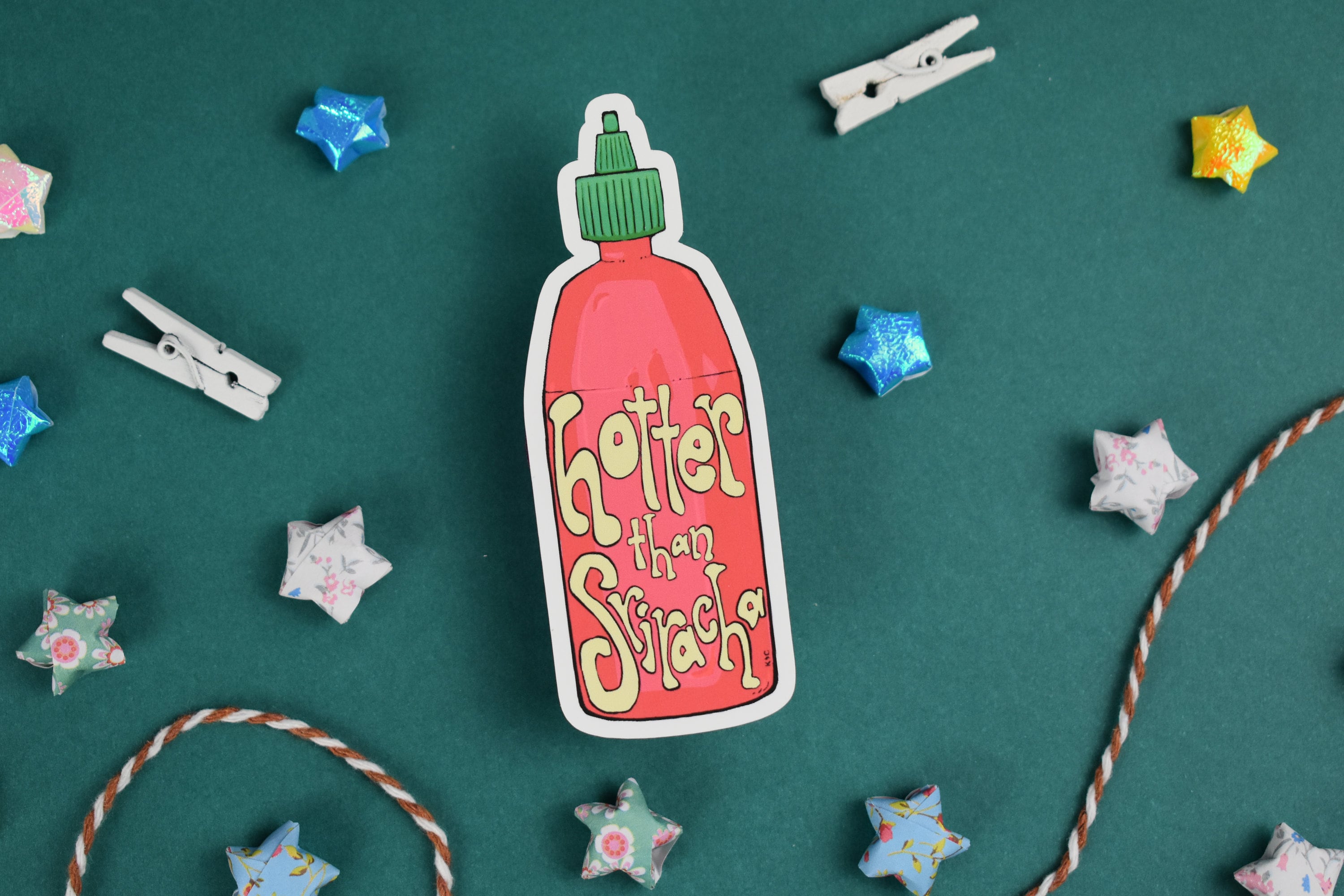 Hotter Than Hot Sauce Sticker Waterproof Cute Kawaii Asian Pho Food ...