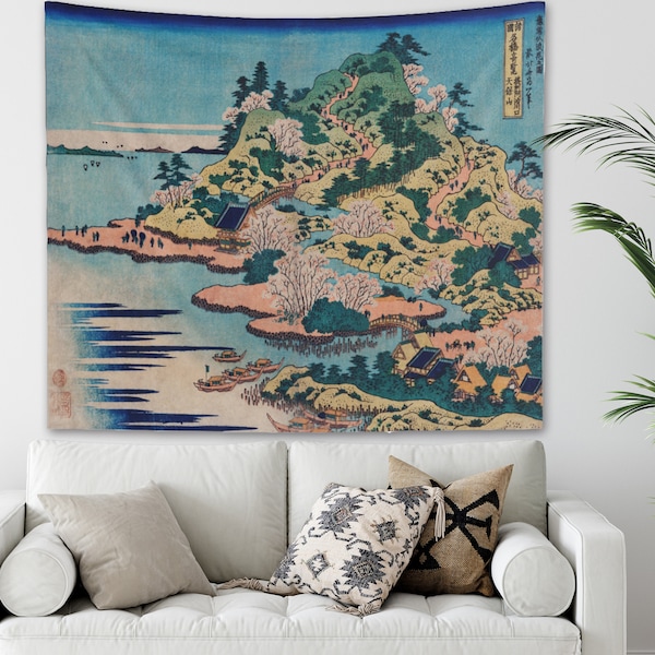 Japanese Tapestry - Etsy