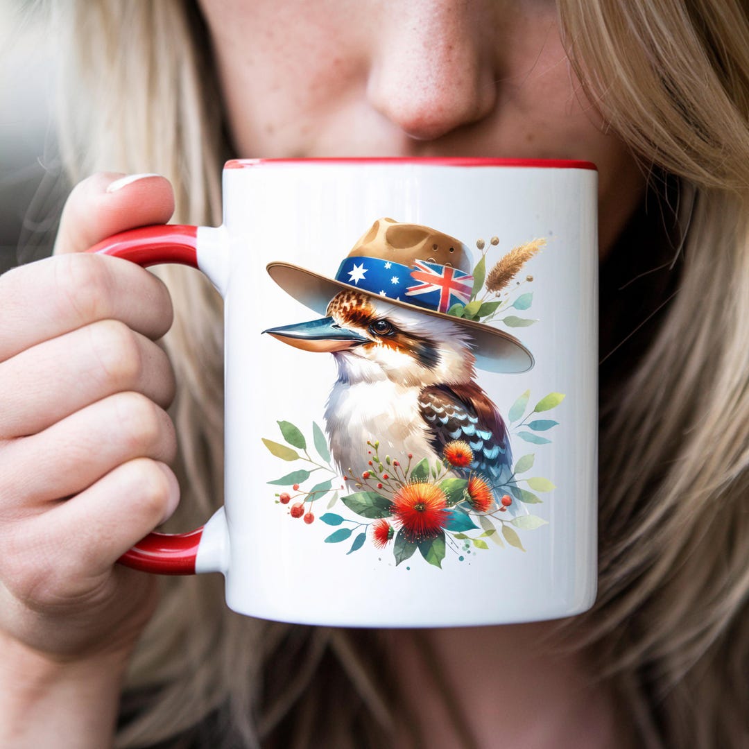 Kookaburra Coffee Mug – Australian Wildlife Gift | Kookaburra Mug ...