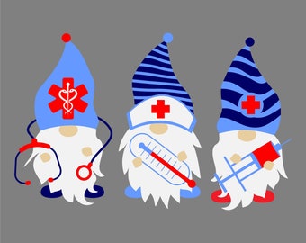 Medical Gnome SVG Png Dxf Eps Fcm Ai Instant - Etsy