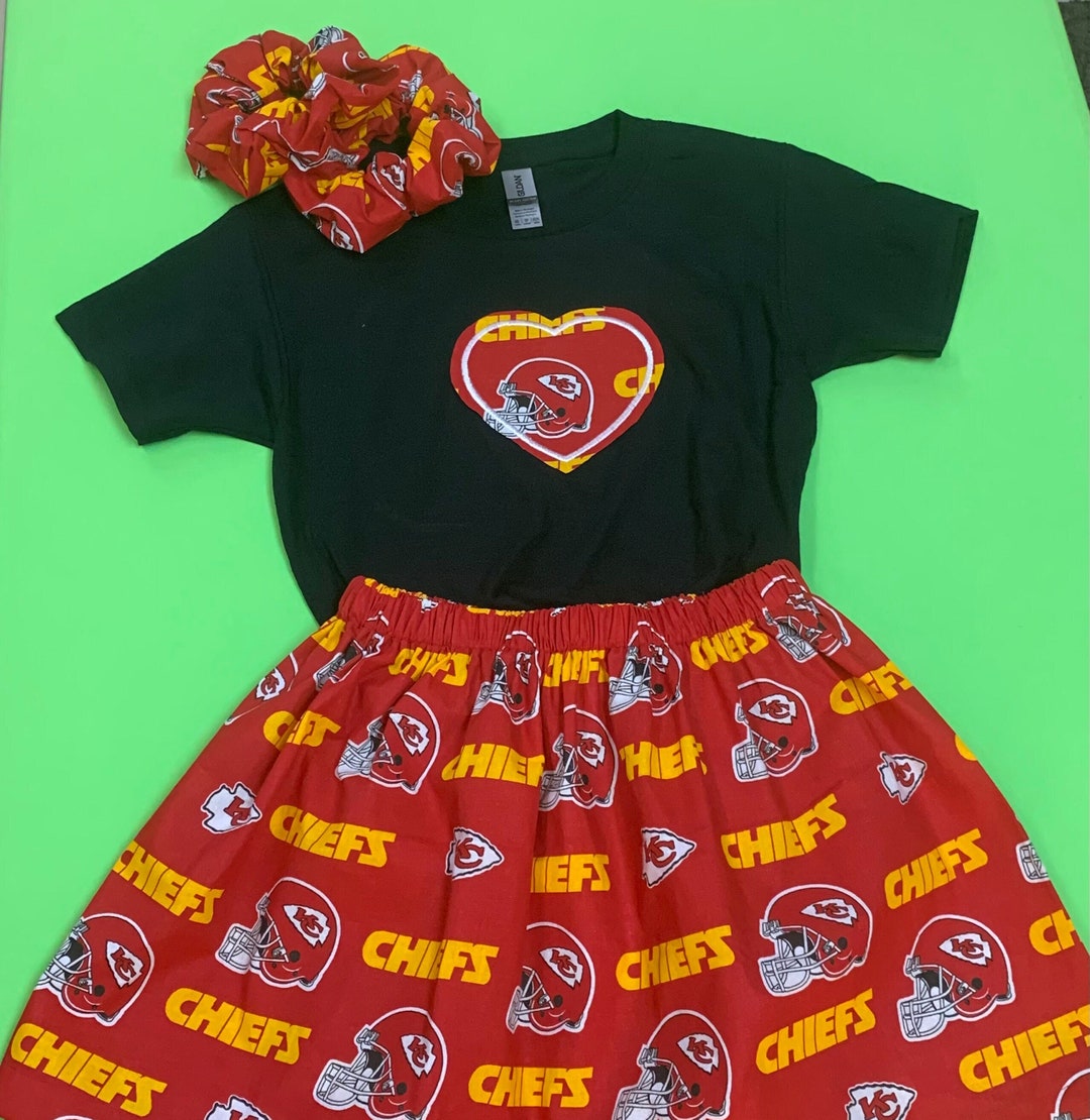 Kansas City Chiefs Children Outfit With Extra Large Matching - Etsy