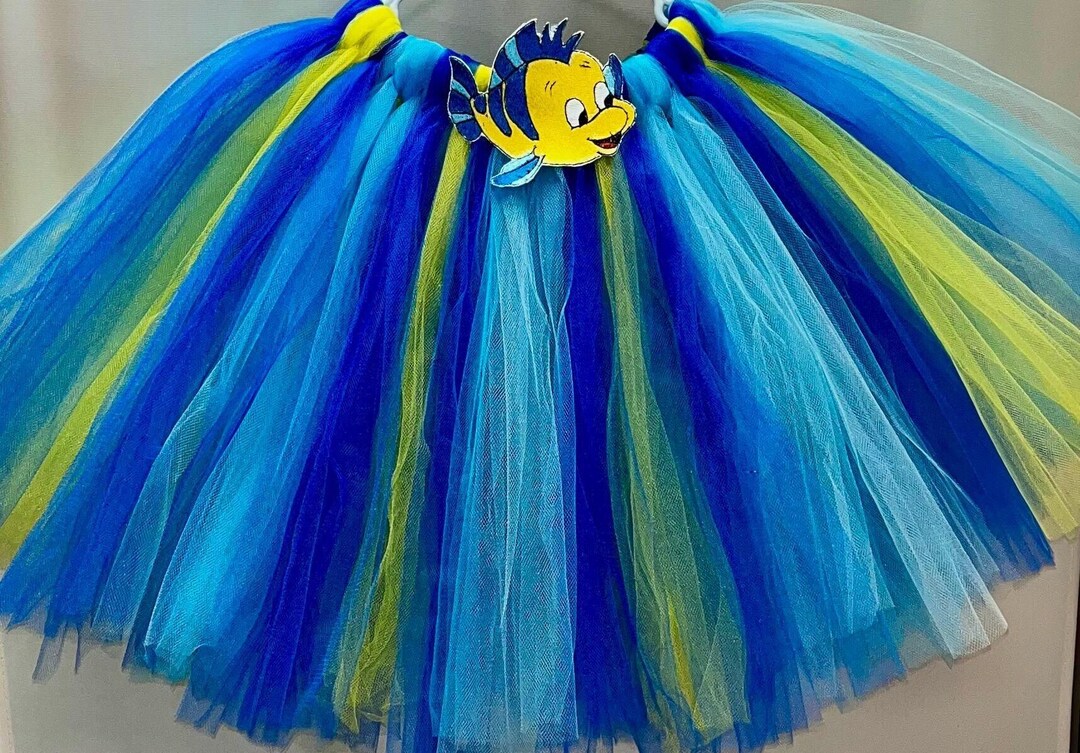 Children Flounder Fish Tutu Dance Tutu Birthday Tutus Multi Colors Tutu ...