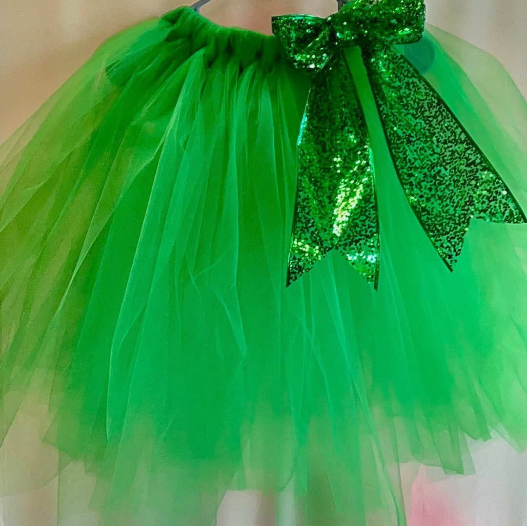 Adult Unique Design Emerald Green Tutus With Large Shimmery - Etsy