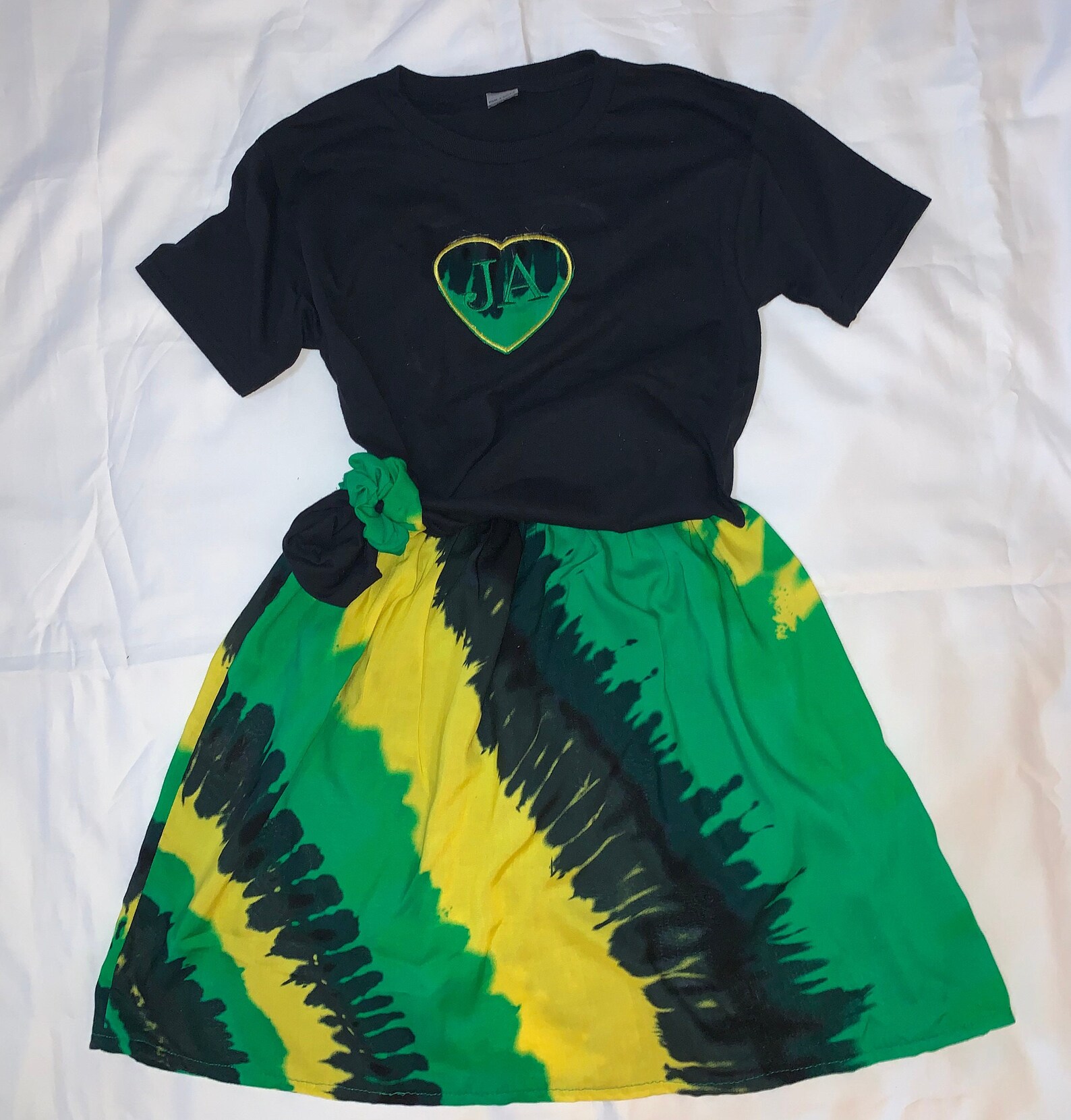 Rasta Reggae Children Matching Outfit With Matching Hair Tie/ - Etsy