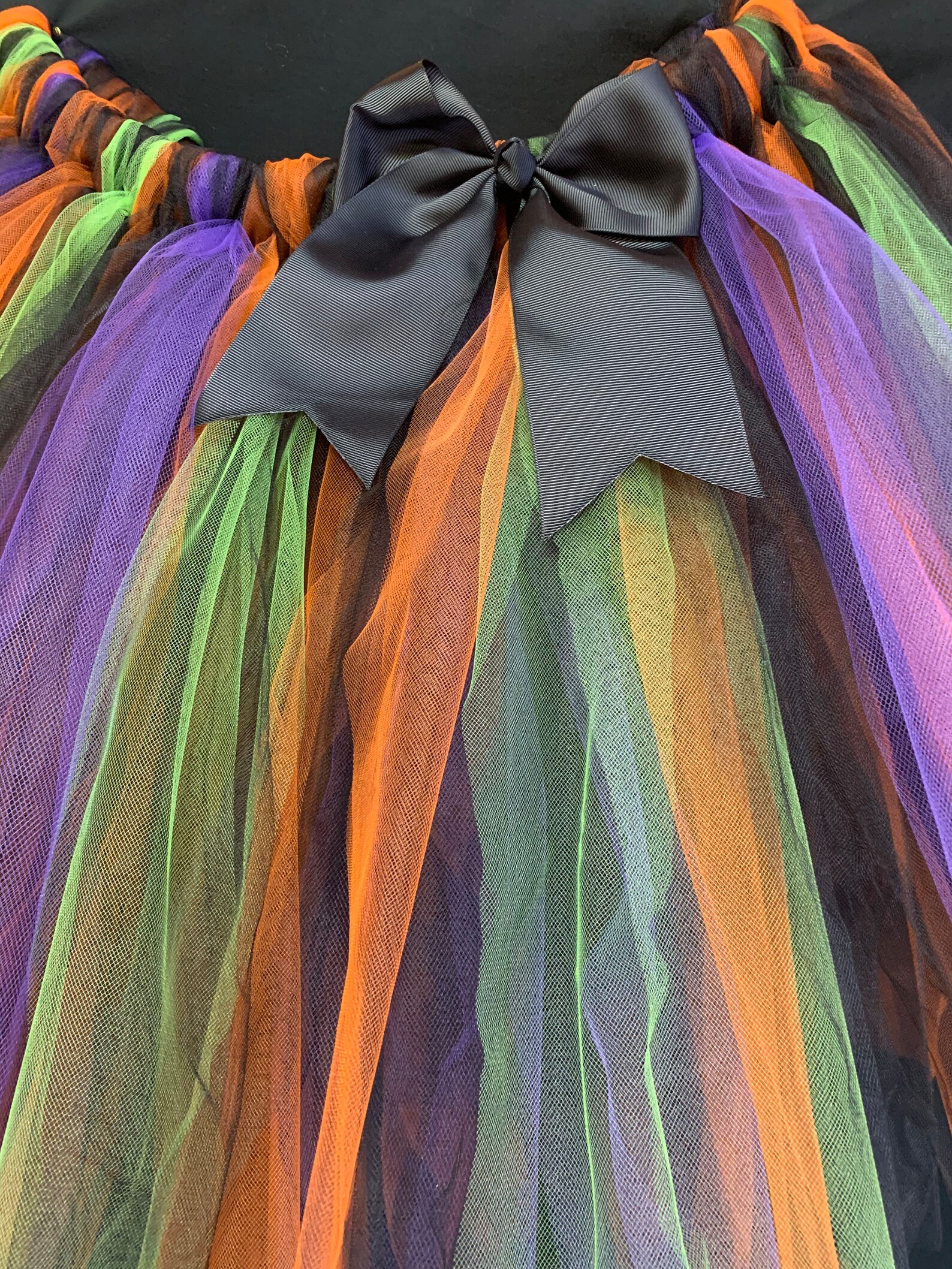Fall Colors Multi Colors Adult Tutus Orange Purple Black and Lime Green ...