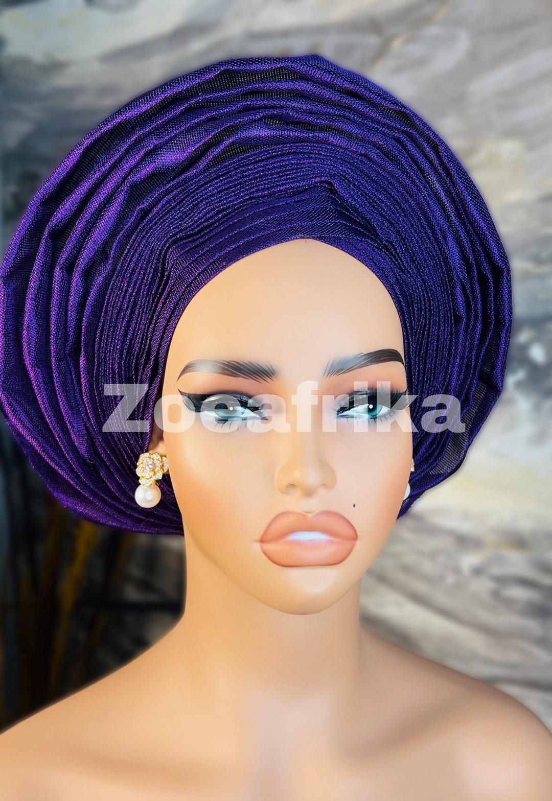 Autogele, Ready to Wear Autogele, Gele for Black Women, Bridal Gele ...
